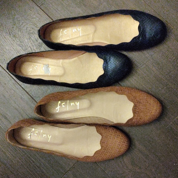 French Sole NY FS/NY | Shoes | French Sole Ny Fsny Scallop Ballet Flats ...